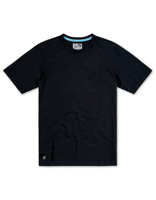 BAJA LLAMA Slub Pima Tee - Black