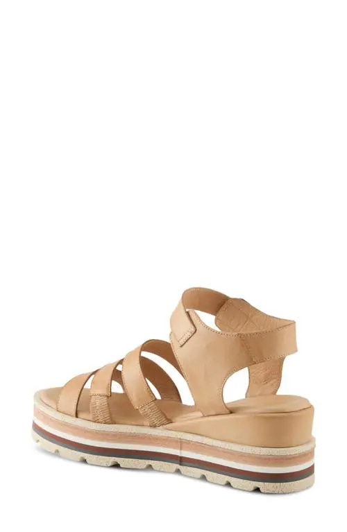 SPRING STEP SHOES Gosalina Platform Sandal - Beige