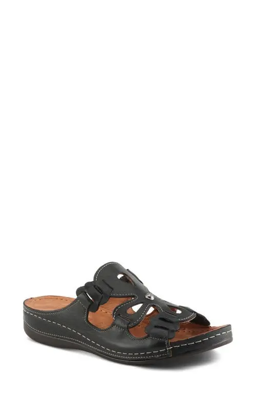 SPRING STEP SHOES Mezera Sandal - Black