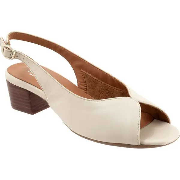 Softwalk Lakewood Slingback Sandal - Ivory