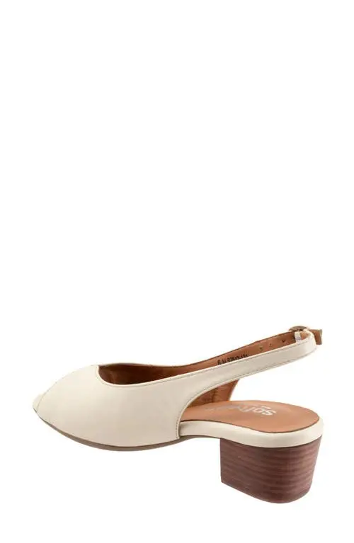 Softwalk Lakewood Slingback Sandal - Ivory
