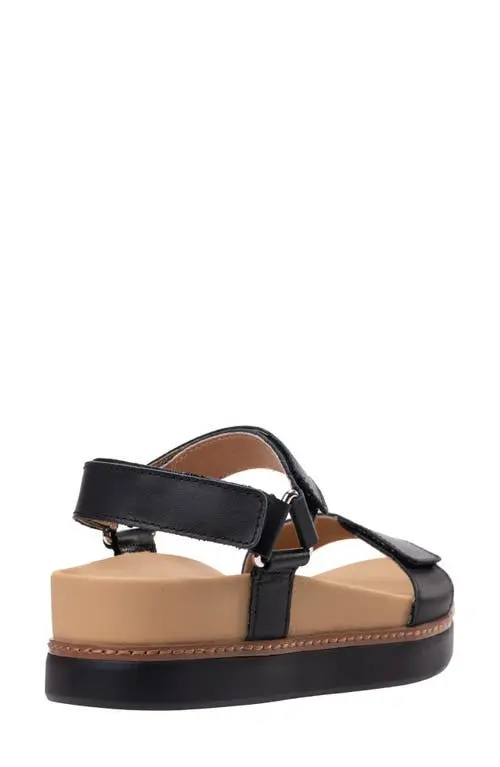 REVITALIGN Kiera Ankle Strap Sandal - Black