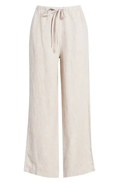 Rails Emmie Linen Wide Leg Pants - Heathered Flax
