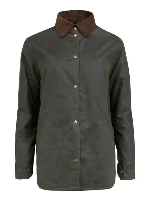 CELTIC & CO. Wax Cotton Overshirt Jacket
