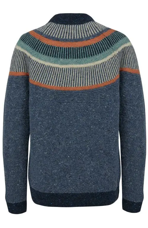 CELTIC & CO. Donegal Wool Sweater - Indigo
