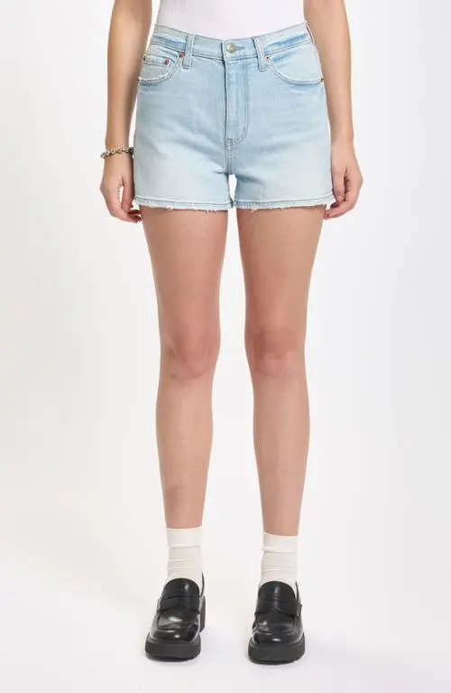 DAZE Troublemaker High Waist Denim Shorts - All Out