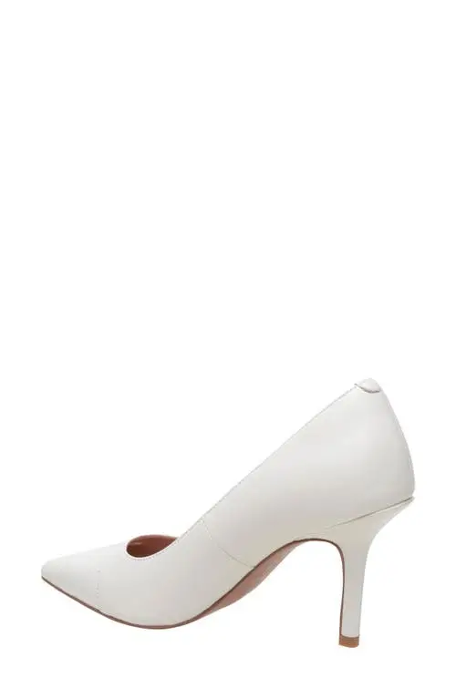 Linea Paolo Prue Leather Pumps - Ivory