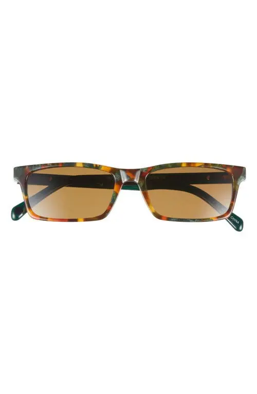 Eyebobs Number Cruncher 53mm Polarized Sunglasses - Green / Brown Tortoise / Brown