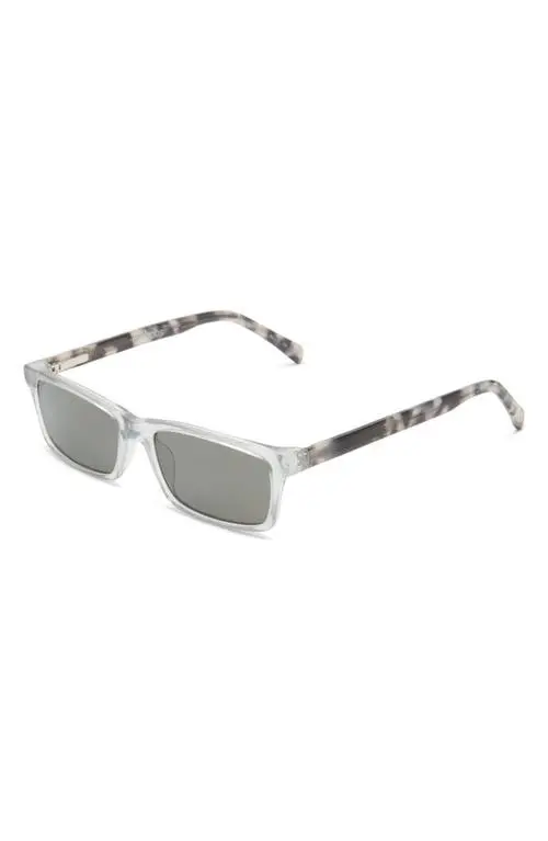 Eyebobs Number Cruncher 53mm Polarized Sunglasses - Smoke Grey /snow White /grey