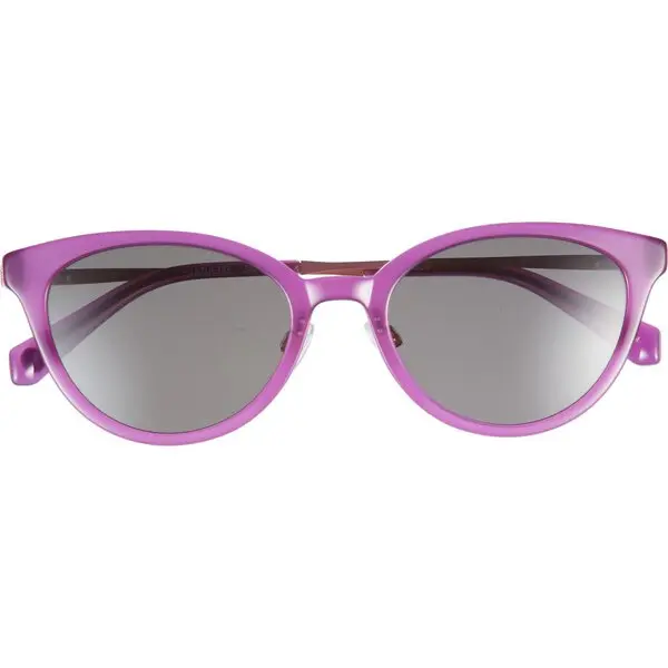 Eyebobs Statuette 51mm Cat Eye Sunglasses - Lollipop Purple / Grey