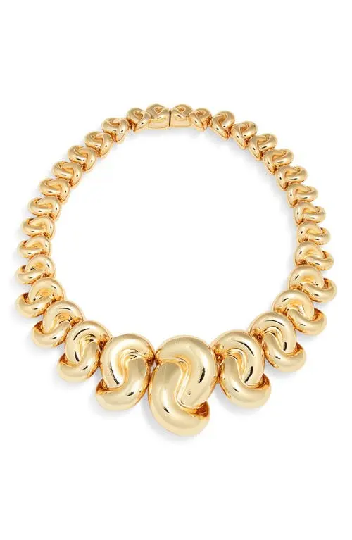 JENNIFER FISHER Multi Knot Necklace - Yellow Gold