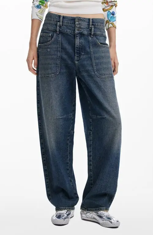 Desigual High-waist Boyfriend Jeans