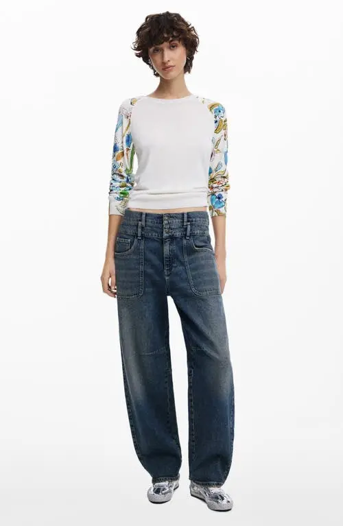 Desigual High-waist Boyfriend Jeans