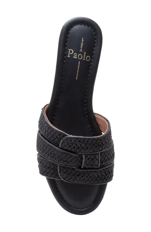 Linea Paolo Legacy Slide Sandals - Black