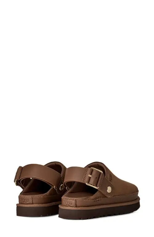 UGG Goldenstar Villa Clog - Dark Chestnut