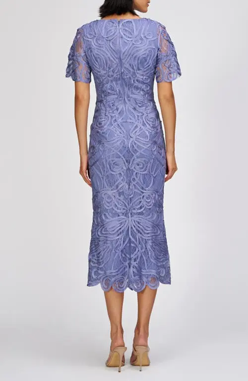 Js Collections Camila Soutache Lace Cocktail Dress