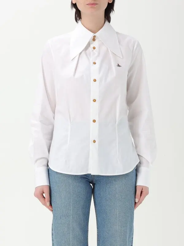 VIVIENNE WESTWOOD Classic Collar Shirt - White