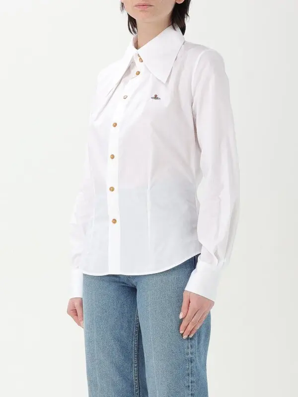 VIVIENNE WESTWOOD Classic Collar Shirt - White