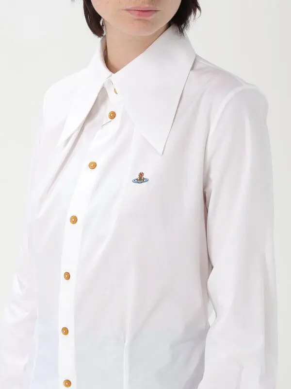 VIVIENNE WESTWOOD Classic Collar Shirt - White
