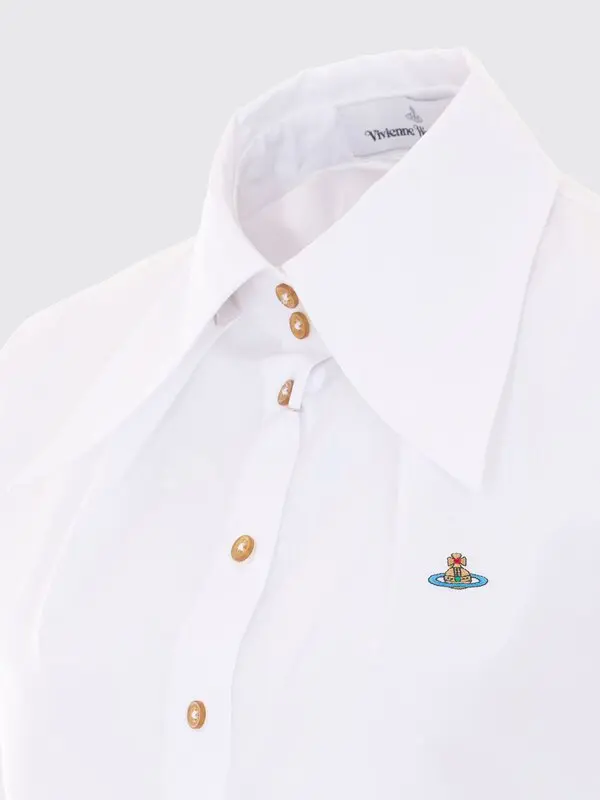 VIVIENNE WESTWOOD Classic Collar Shirt - White