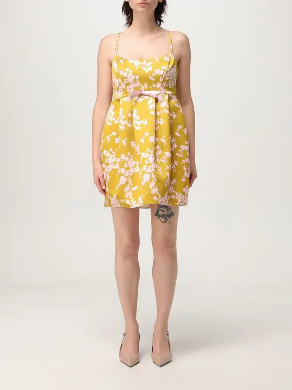 Elisabetta Franchi Floral Print Mini Dress