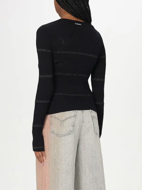 Pinko Ribbed Knit Sweater