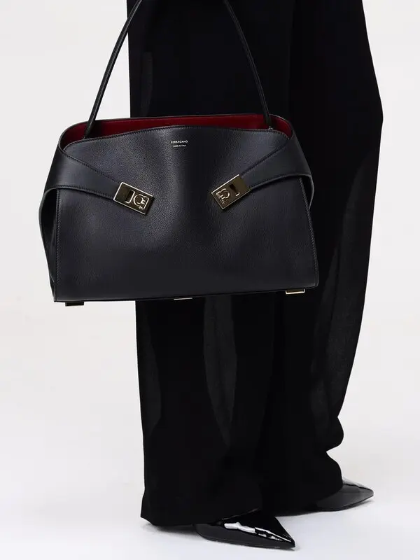 FERRAGAMO Shoulder Bag - Black