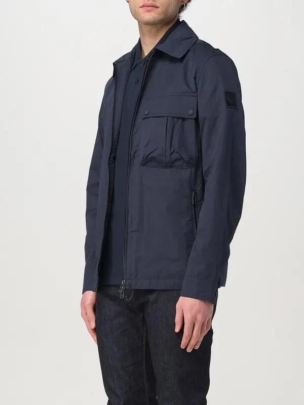 Belstaff Zip-up Jacket With Pocket Detail