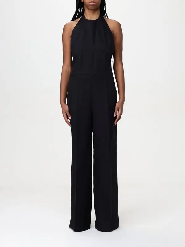 TWINSET Halter Neck Jumpsuit - Black