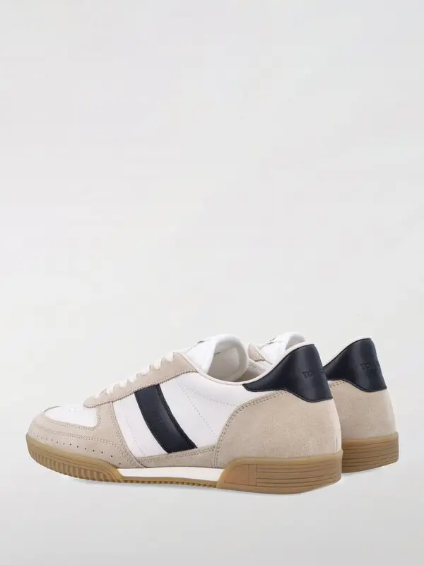 TOM FORD Leather And Suede Sneakers