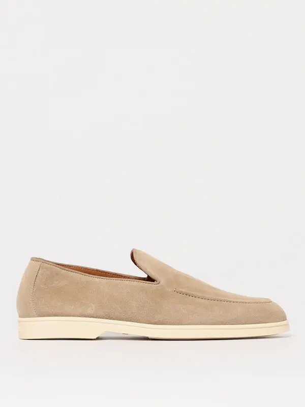 DOUCAL'S Suede Loafers - Beige