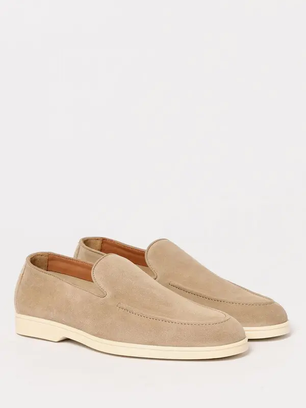 DOUCAL'S Suede Loafers - Beige