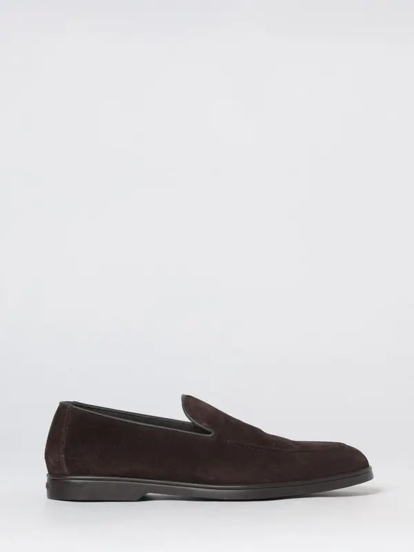 DOUCAL'S Suede Loafers - Burnt