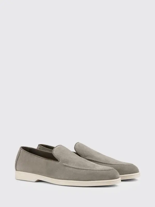 DOUCAL'S Suede Loafers - Grey