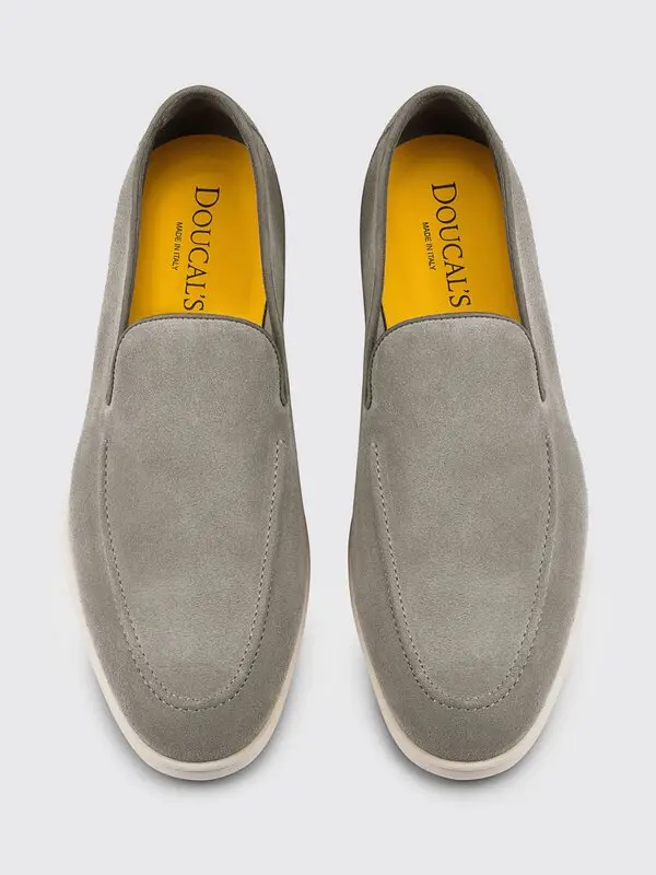 DOUCAL'S Suede Loafers - Grey