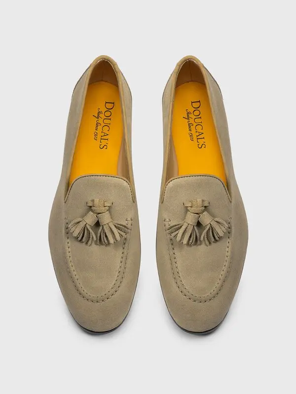 DOUCAL'S Tassel Loafer - Beige