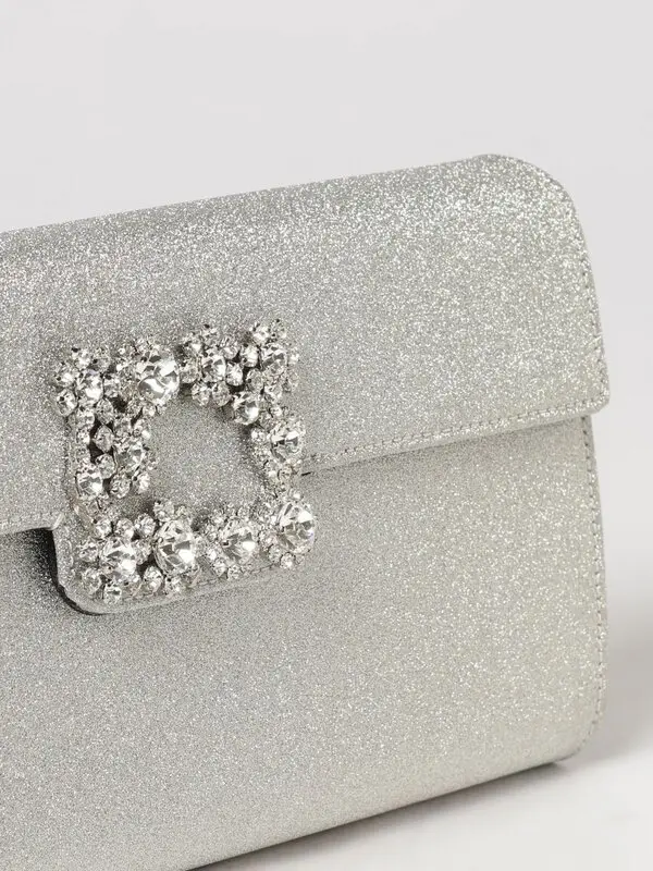 ROGER VIVIER Evening Clutch - Silver