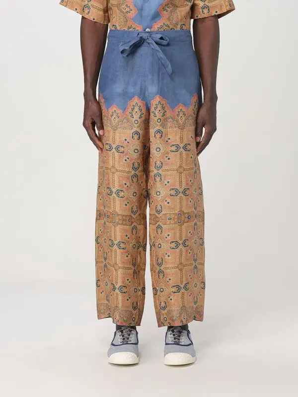 Valentino Garavani Printed Wide Leg Trousers