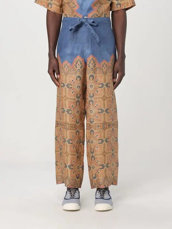 Valentino Garavani Printed Wide Leg Trousers