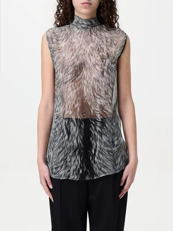 Dolce & Gabbana Sleeveless Print Top