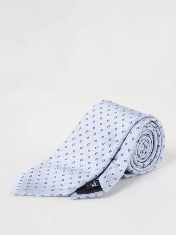 Emporio Armani Neck Tie - Gnawed Blue