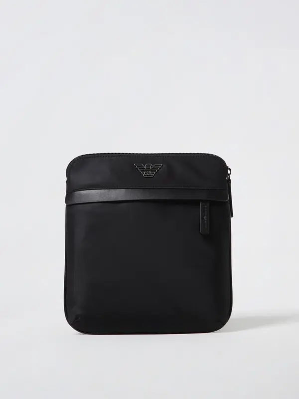 Emporio Armani Nylon Shoulder Bag - Black