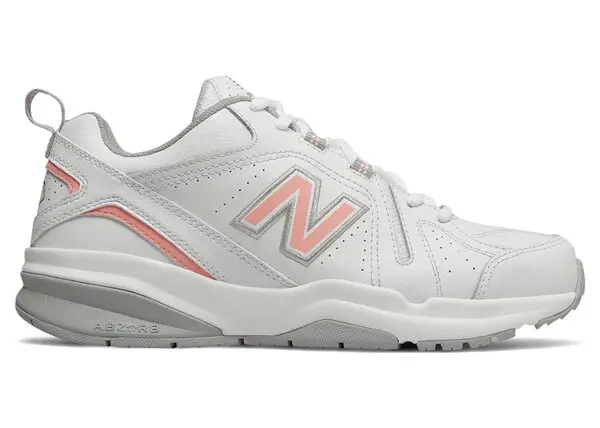 NEW BALANCE 608v5 Sneakers - White/pink