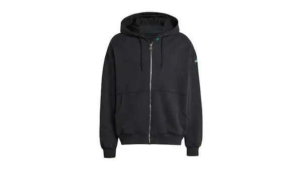 Adidas Eqt Fleece Full-zip Hoodie - Black