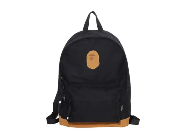 BAPE Ape Head Patch Cordura Daypack - Black