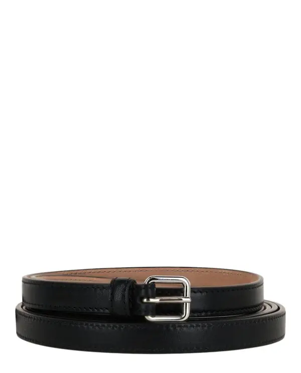 Alexander McQueen Double Wrap Belt - Black