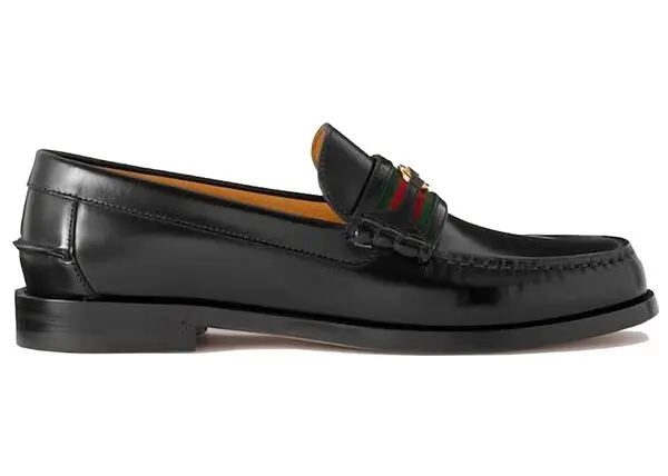 Gucci Interlocking G Loafers - Black