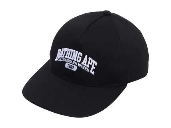 BAPE Logo Trucker Cap - Black
