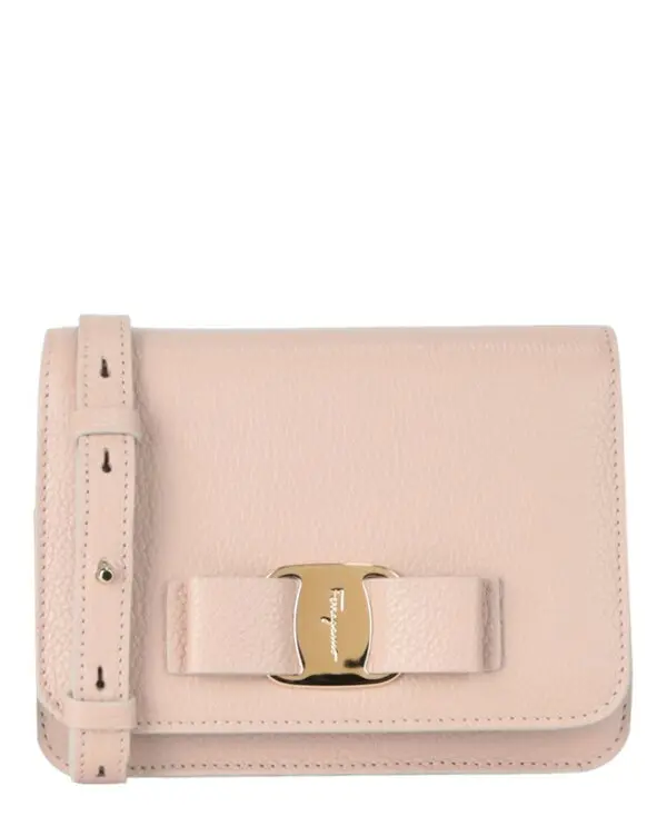 FERRAGAMO Vara Bow Crossbody - Light Pink