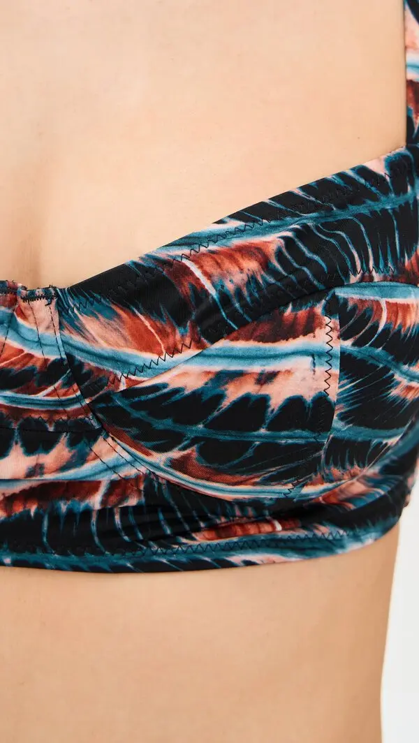 Ulla Johnson Zahara Bikini Top - Lazuli